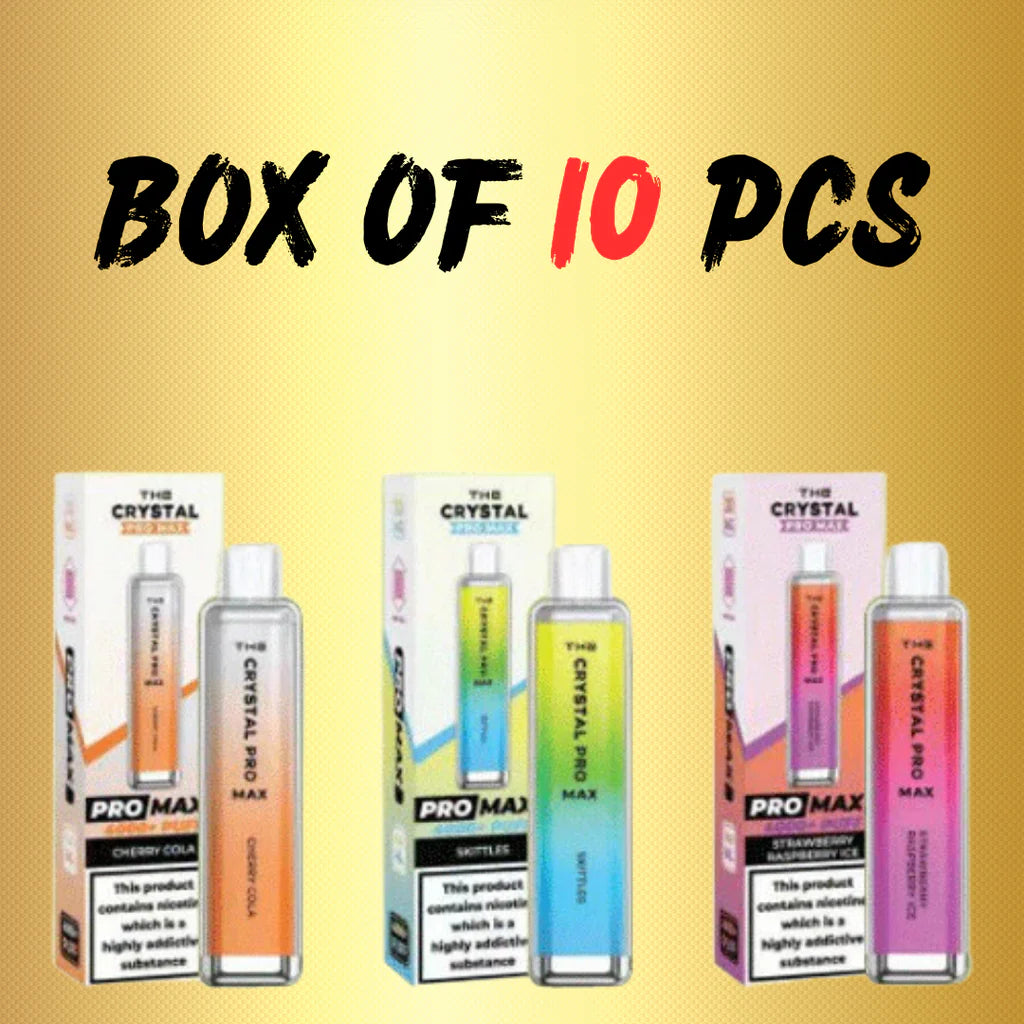 The Crystal Pro Max 4000 Puff Disposable Vape Pod Device in Uk – Royal Vape